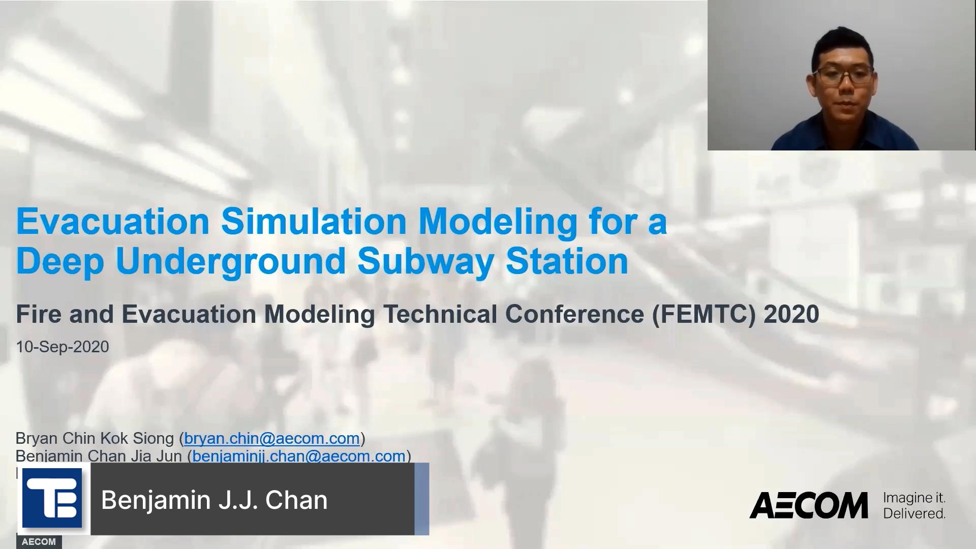 Evacuation Simulation Modelling For A Deep Underground Subway Station | Fire and Evacuation ...