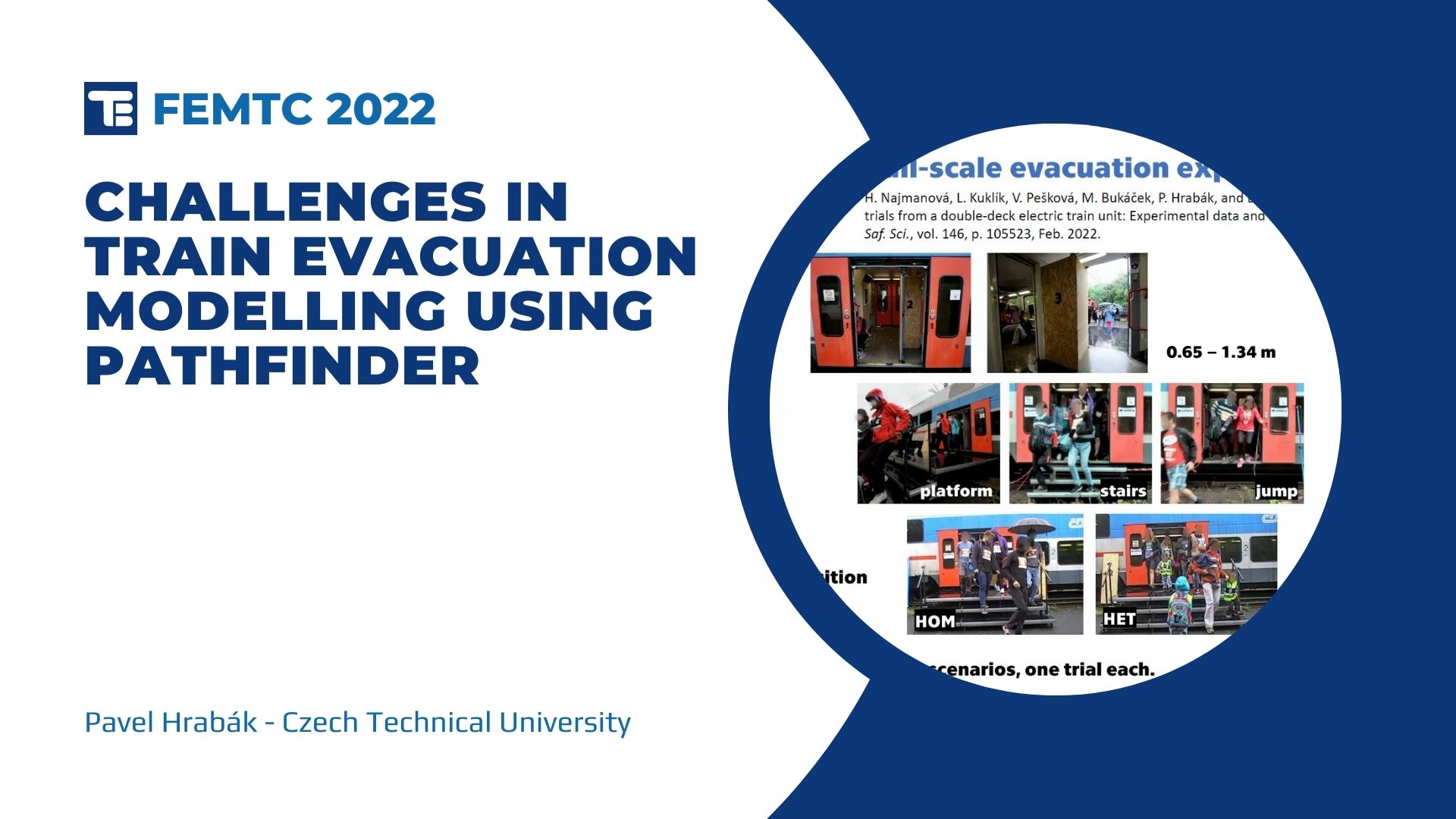 Challenges In Train Evacuation Modelling Using Pathfinder | Fire and ...
