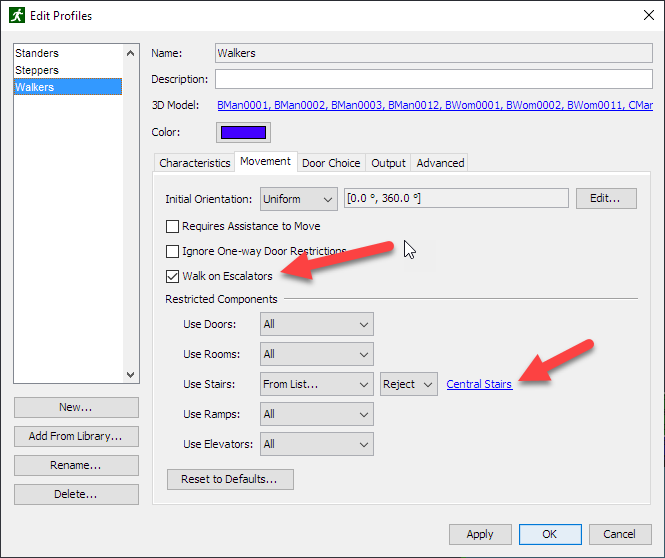 Distributed Use of Stairs and Escalators | Thunderhead Support